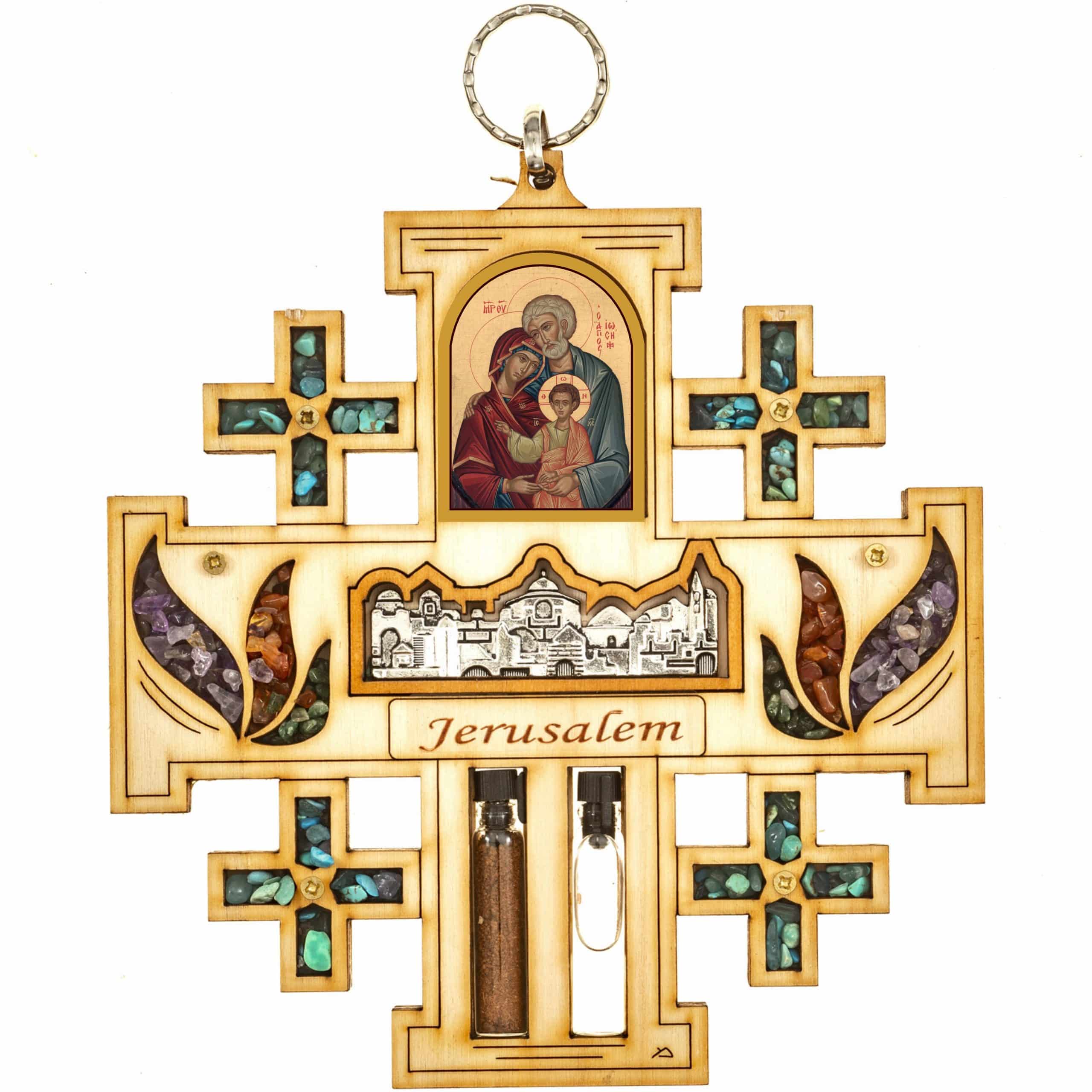 Cross of Jerusalem Wall Decoration - From Israel Wholesale