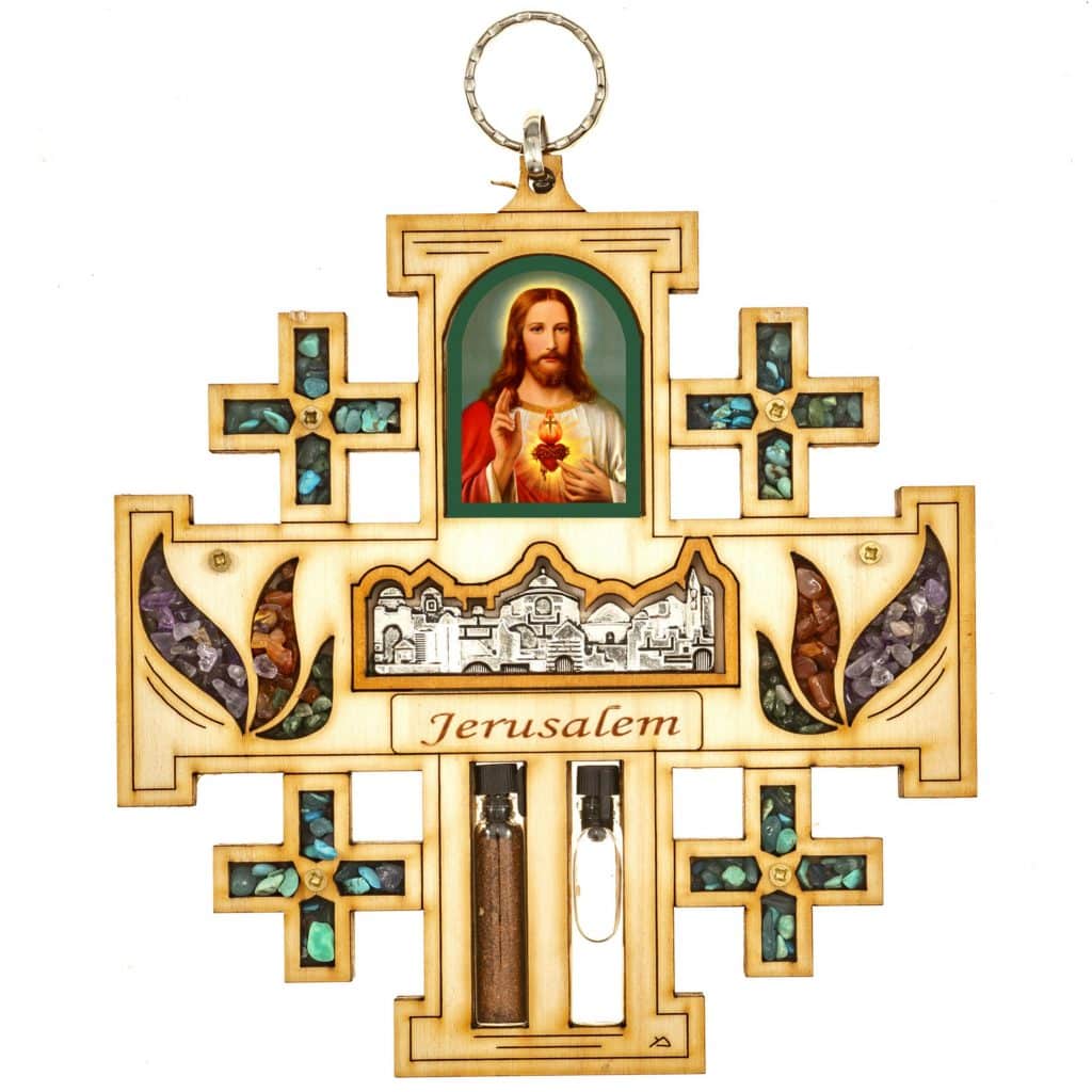 Cross of Jerusalem Wall Decoration - From Israel Wholesale
