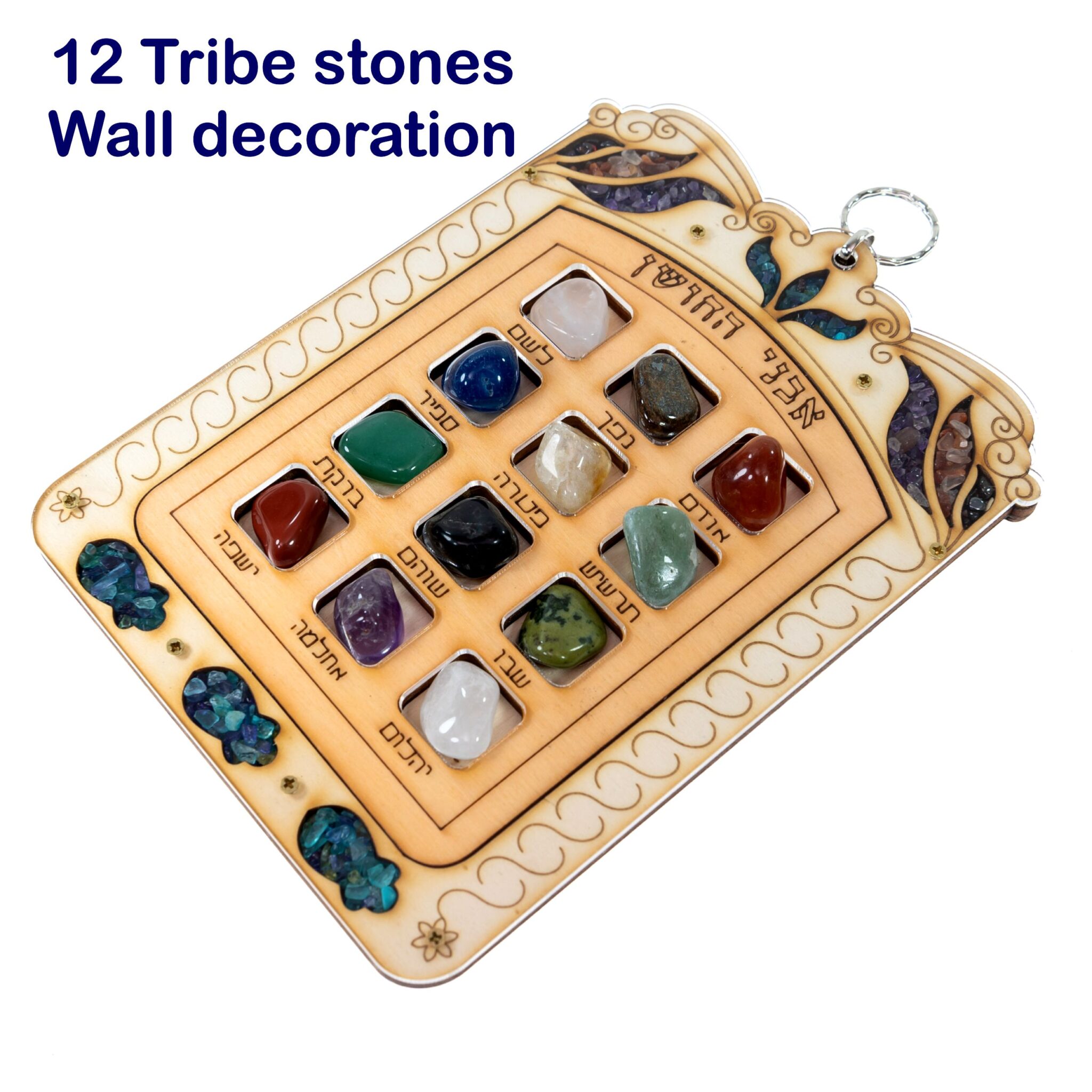 12 Stones symbolize Israel's tribes